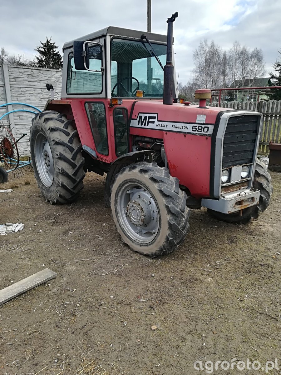 Massey Ferguson 590 MP Dane techniczne - AgroTesty.pl